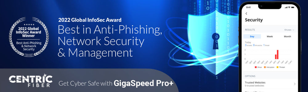 Internet Overview Page - Centric Fiber